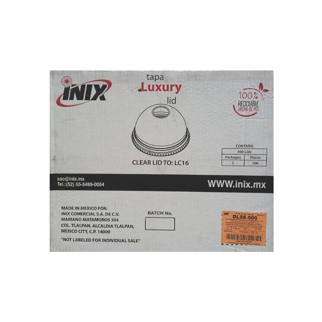 Tapa Domo DL98 Inix – www.reni.mx
